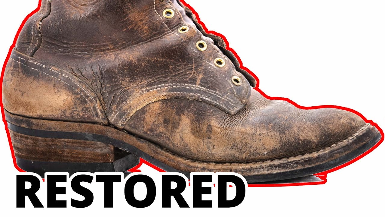RESTORING WORN OUT Work Boots - Work Boots HQ