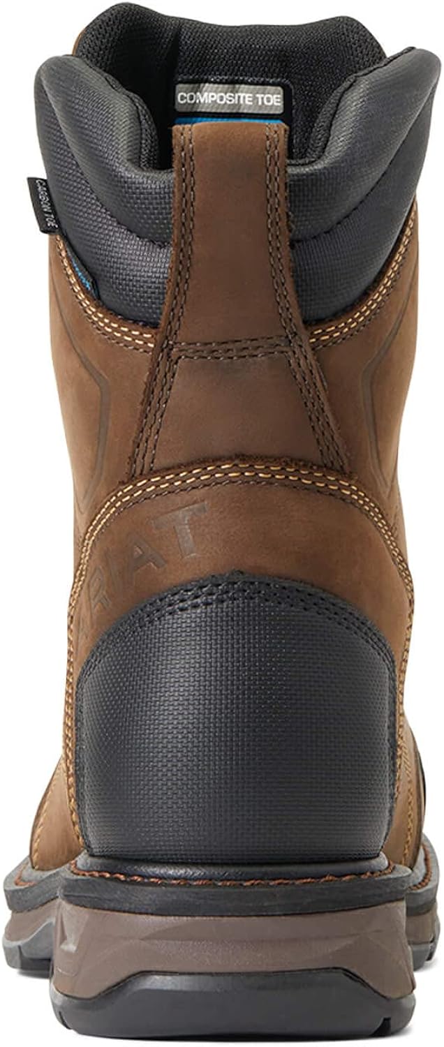 ARIAT Men's Workhog Xt 8" Boa Waterproof Carbon Toe Work Boot Western ...