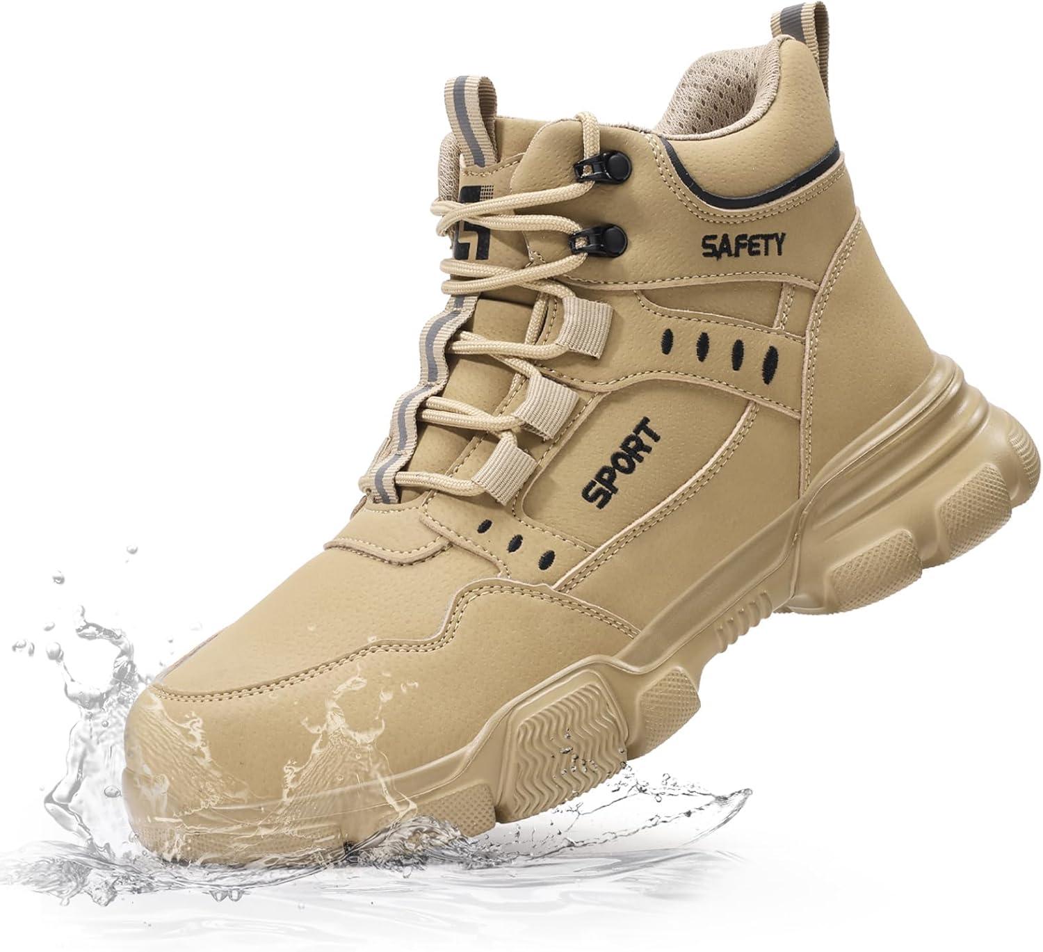 Our Take on GSUTENMRE's Lightweight Steel Toe Boots - Work Boots HQ